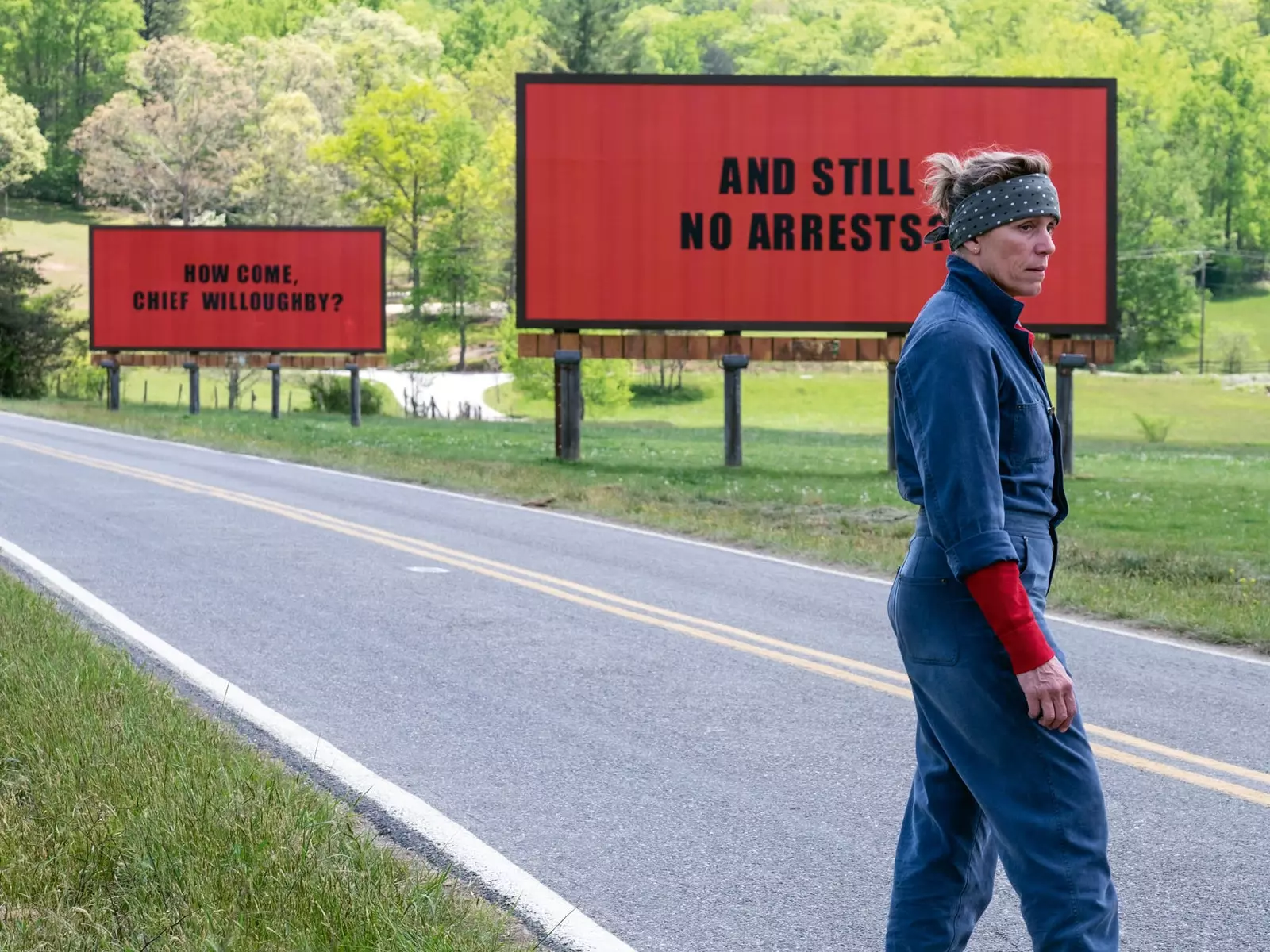 Gikan gihapon sa 'Three billboards on the outskirts'.