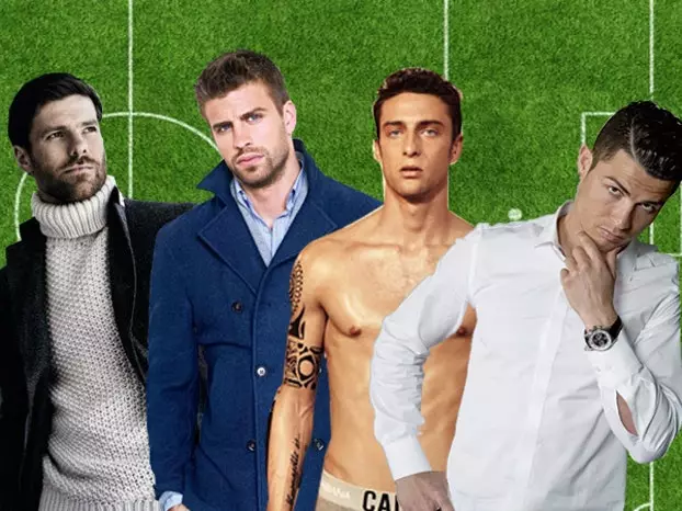 Xabi Alonso Gerard Piqu Marchisio a Cristiano Ronaldo