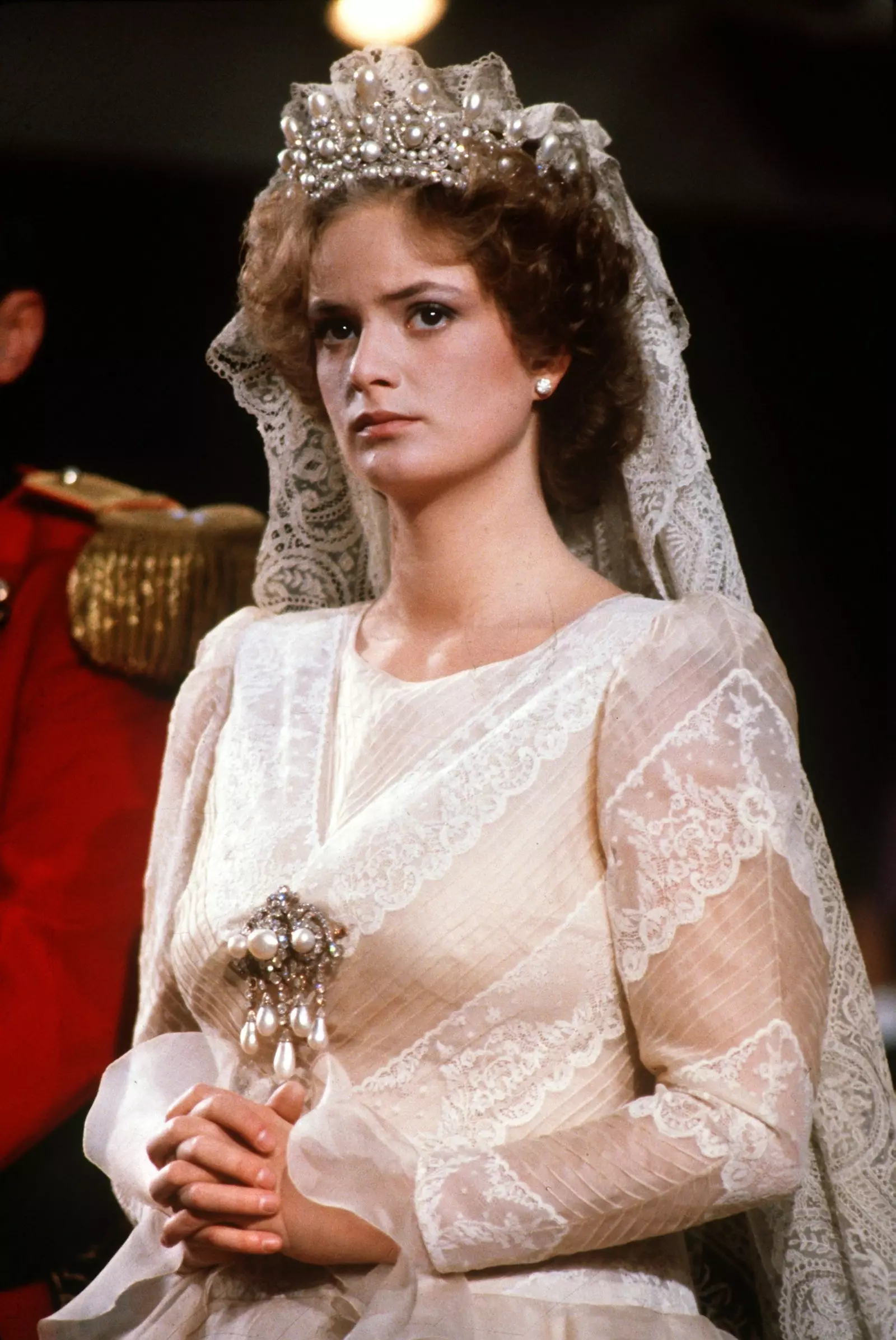 Gloria von Thurn und Taxis vid sitt bröllop den 31 maj 1980.