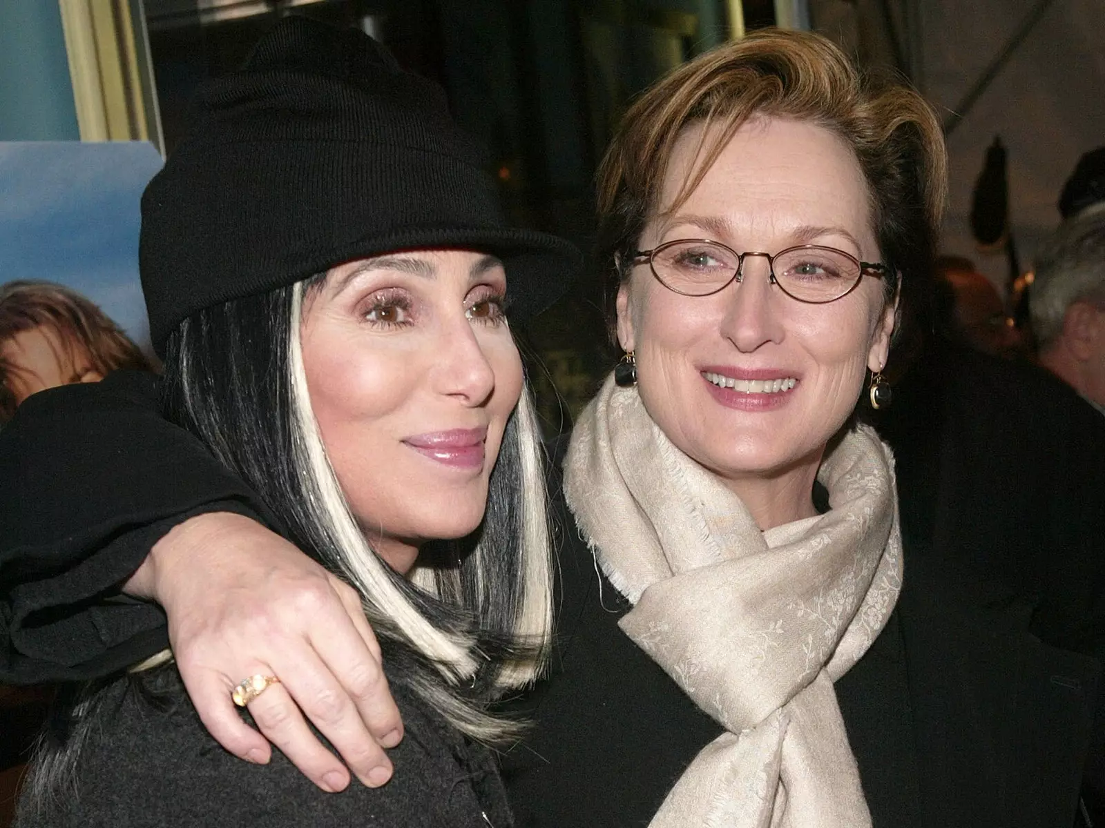 Cher ja Meryl Streep.