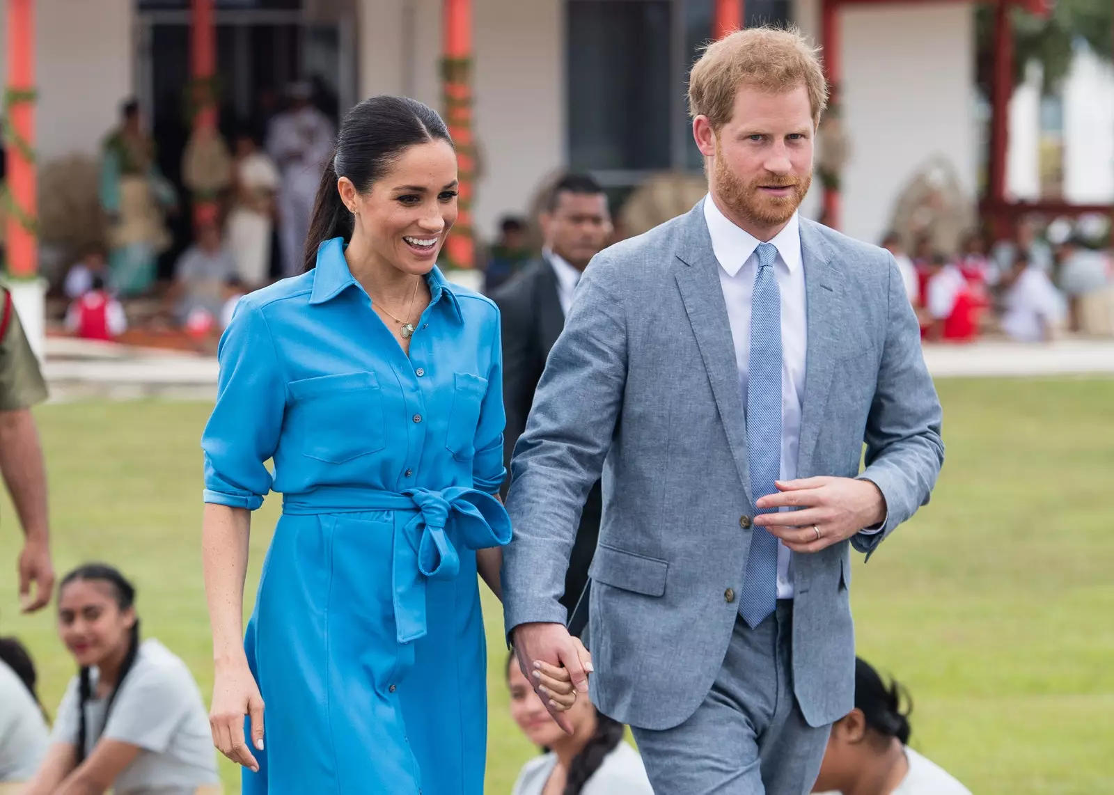 Prince Harry na Meghan Markle wanaingia