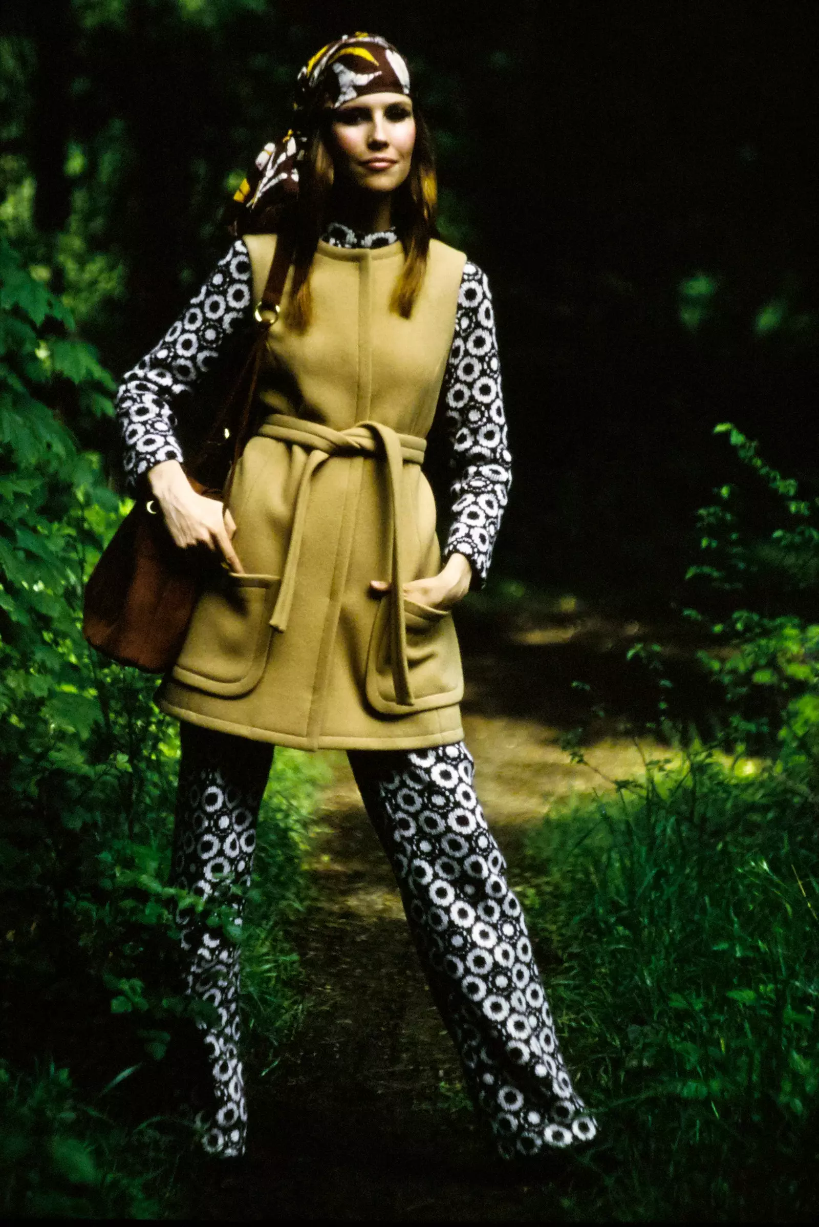 Vogue 1970 üçin Debora Dufour