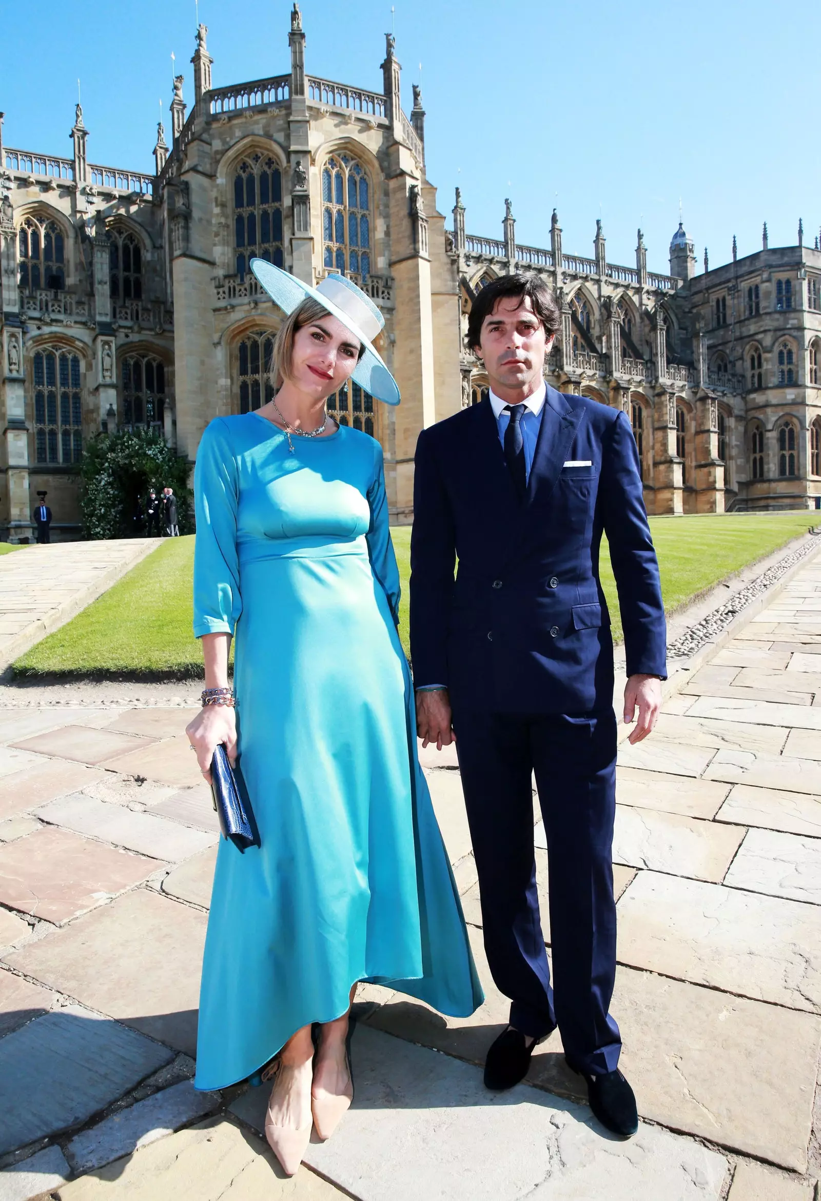 Nacho Figueras en syn frou, it eardere model Delfina Blaquier.