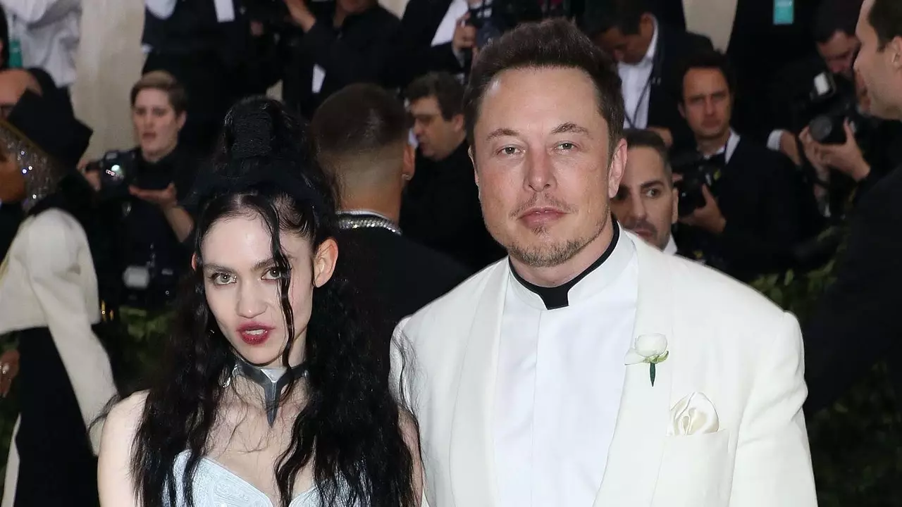 O nome extravagante da segunda filla de Grimes e Elon Musk (que naceu en segredo hai tres meses)