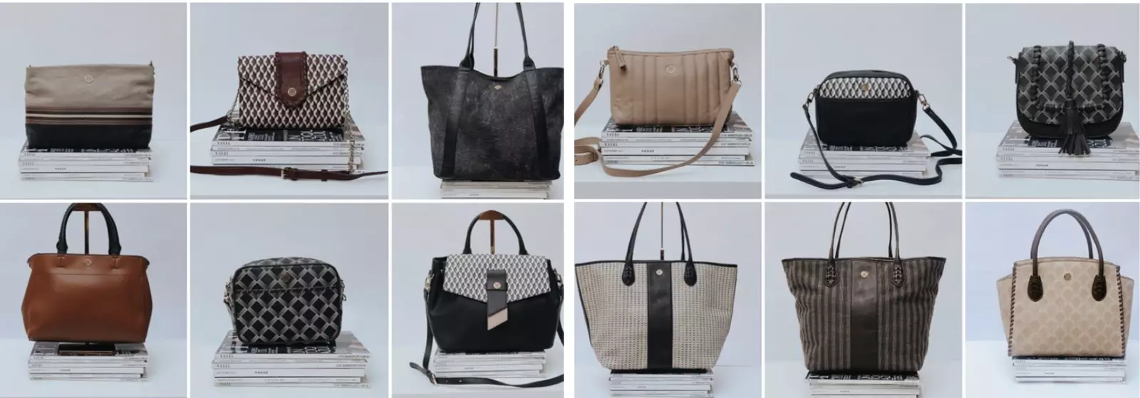 Mga bag sa India gikan sa Lonbali charity auction.