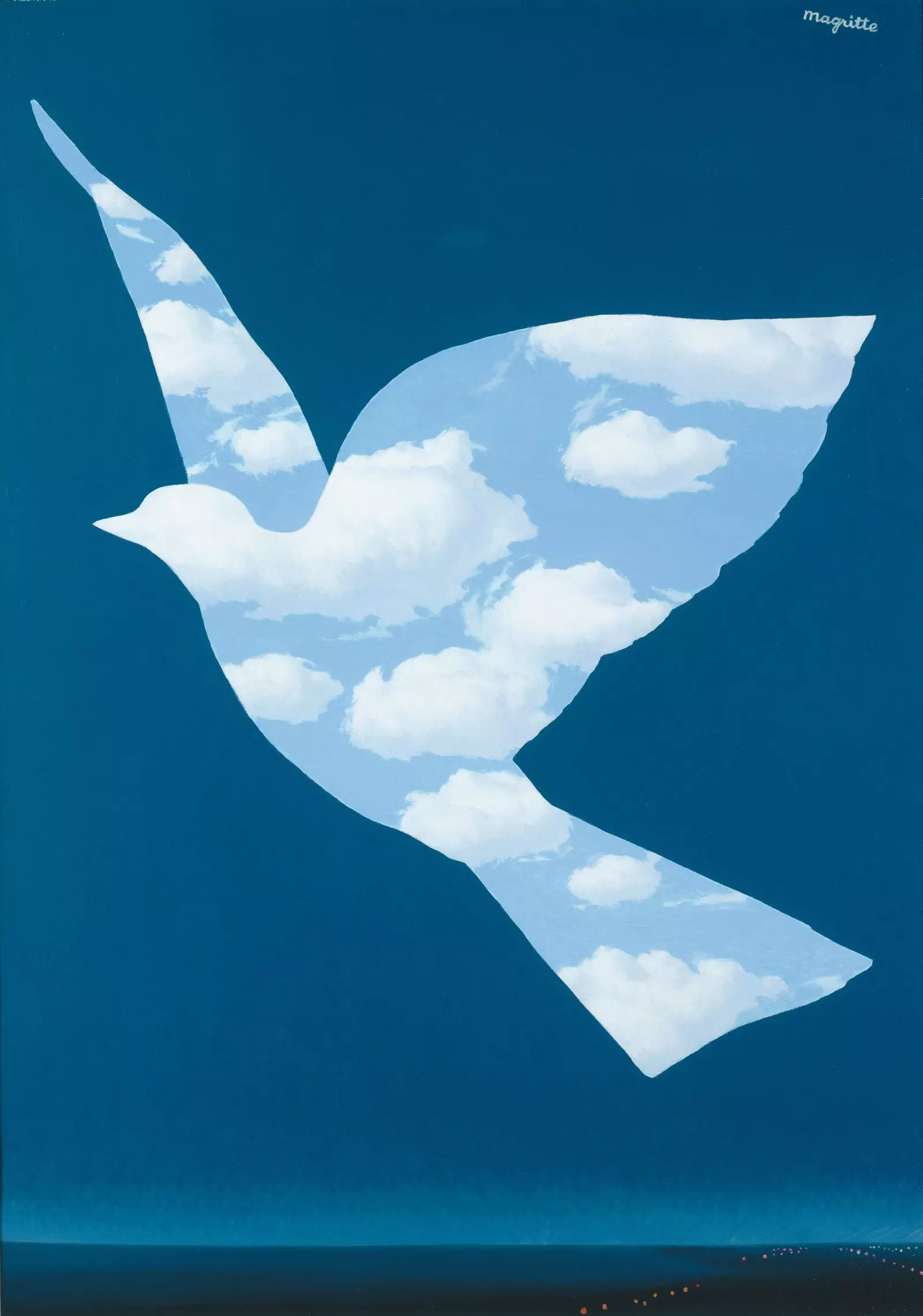 Magritte's 'Ẹyẹ naa'