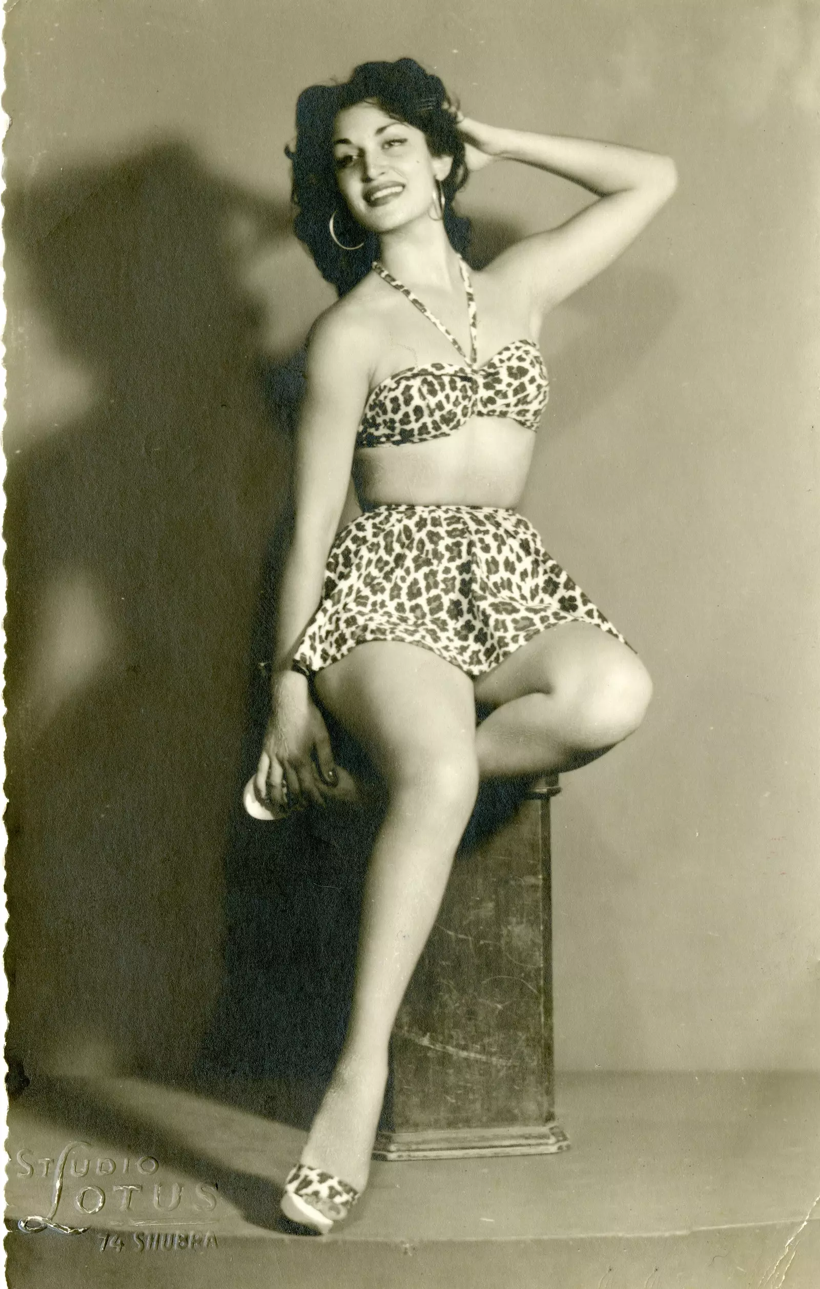 Dalida ku Miss Egypt 1954.