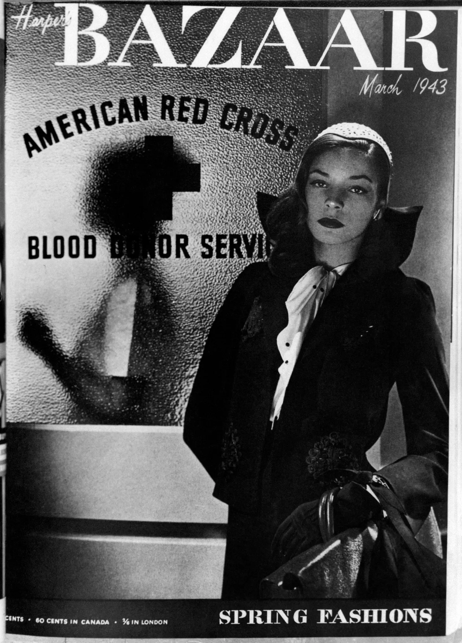 A capa da Harper's Bazaar que abriu as portas de Hollywood para Lauren Bacall.