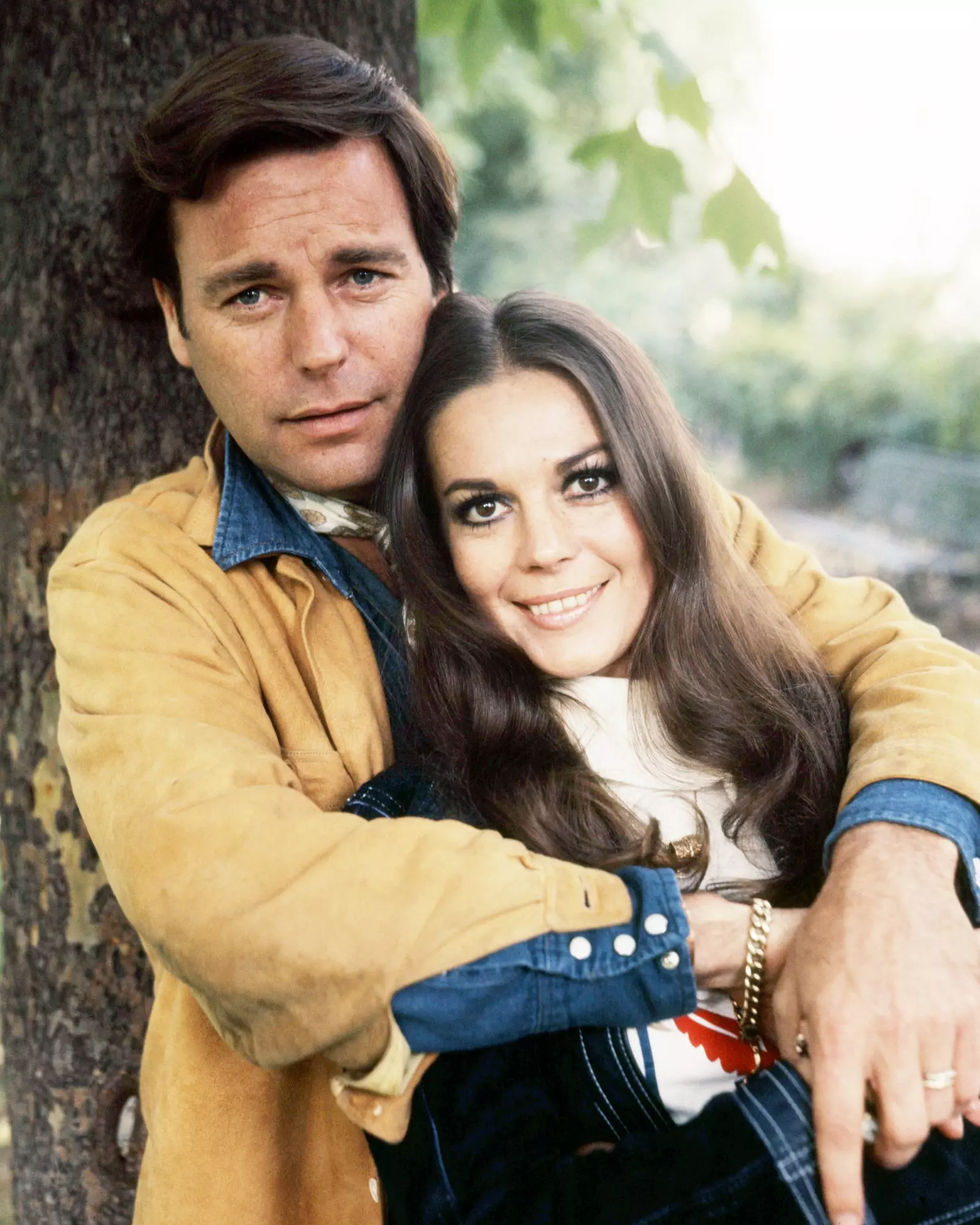 Robert Wagner en Natalie Wood in 1970.