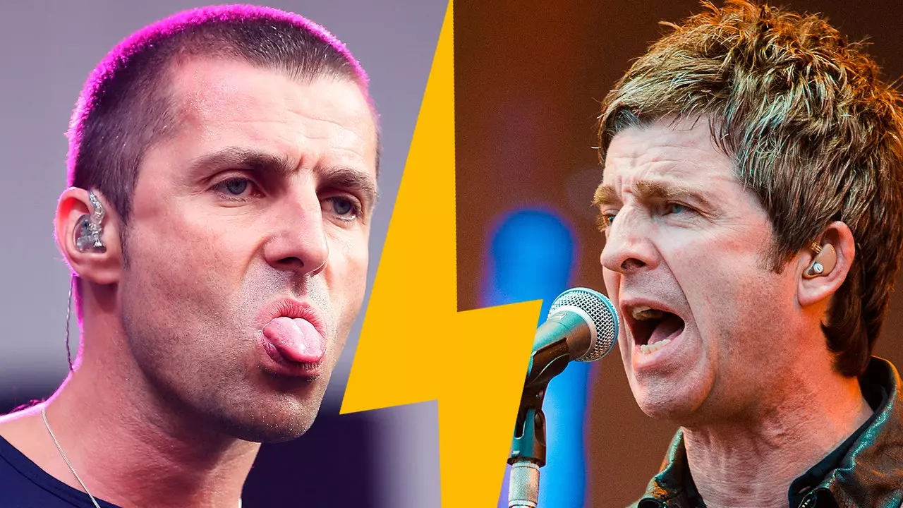Liam vs. Noel Gallagher, fitantaran'ny fankahalana maharitra 25 taona