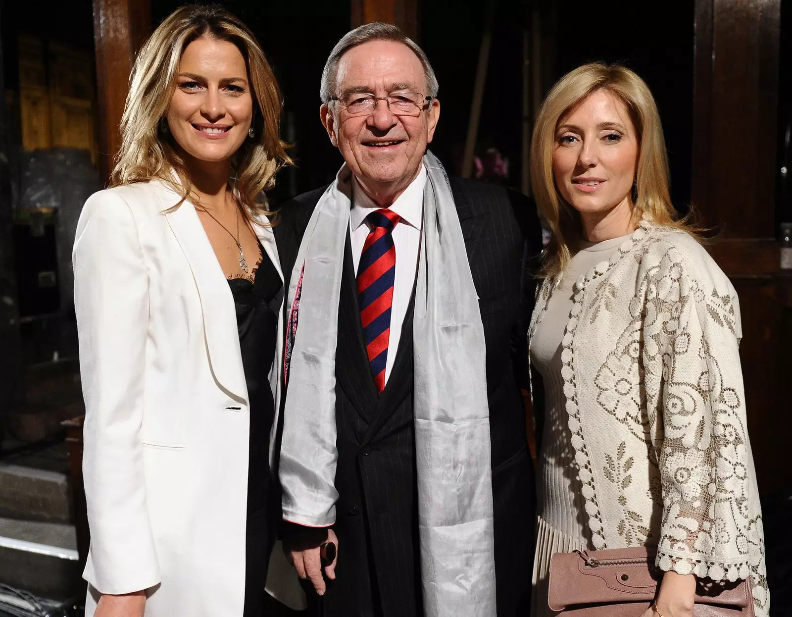 Tatiana Blatnik King Constantine sareng MarieChantal Miller di London di 2012.