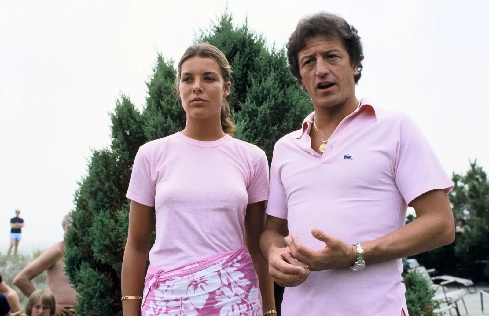 Carolina de Monaco le Philippe Junot ba New Jersey ka 1978.