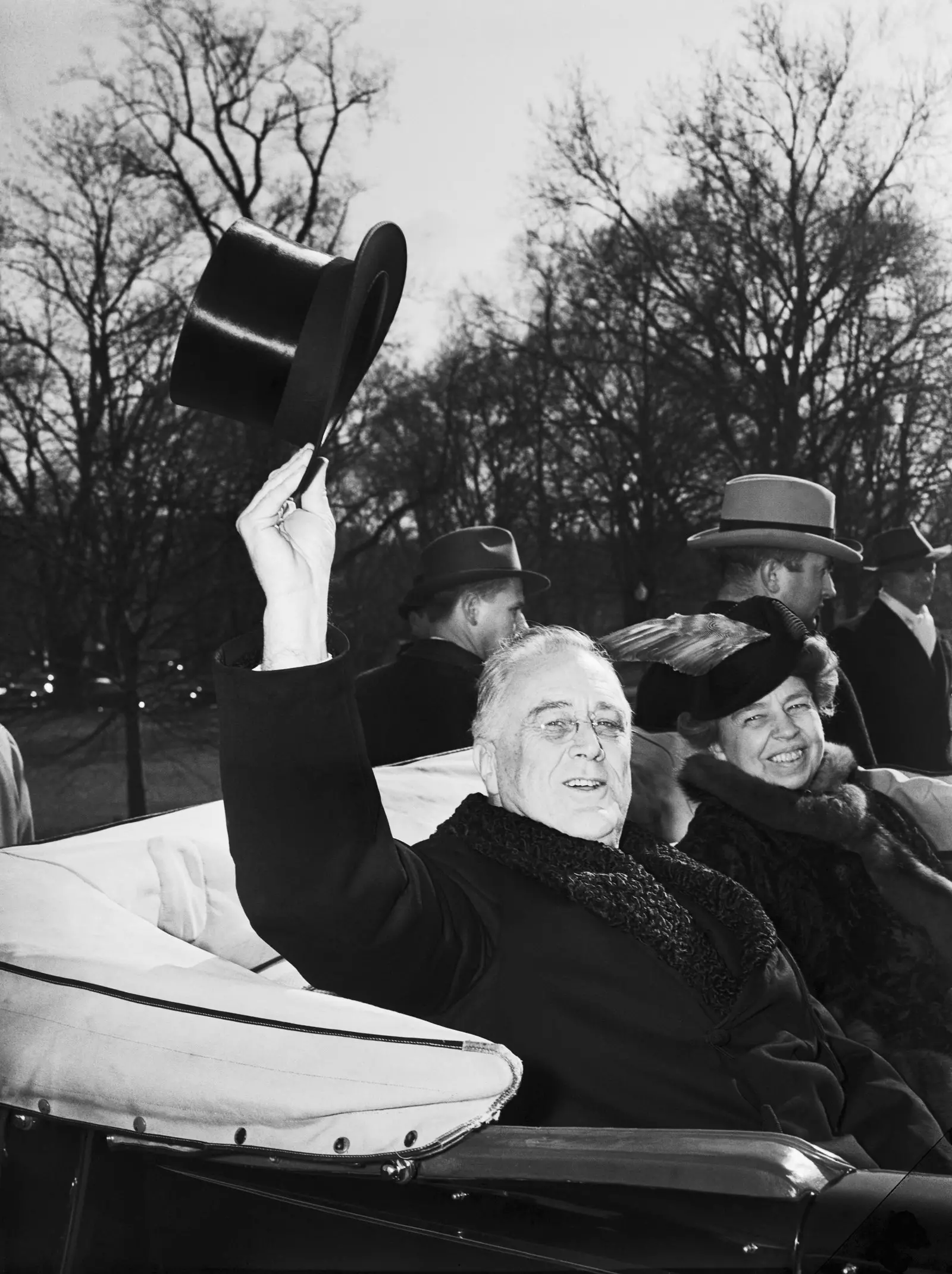 Franklin Delano Roosevelt i Eleanor Roosevelt.