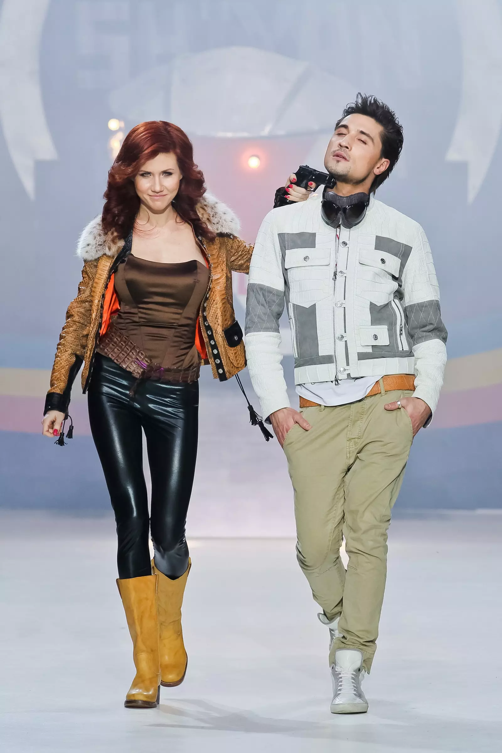 Anna Chapman op Fashion Week 2011