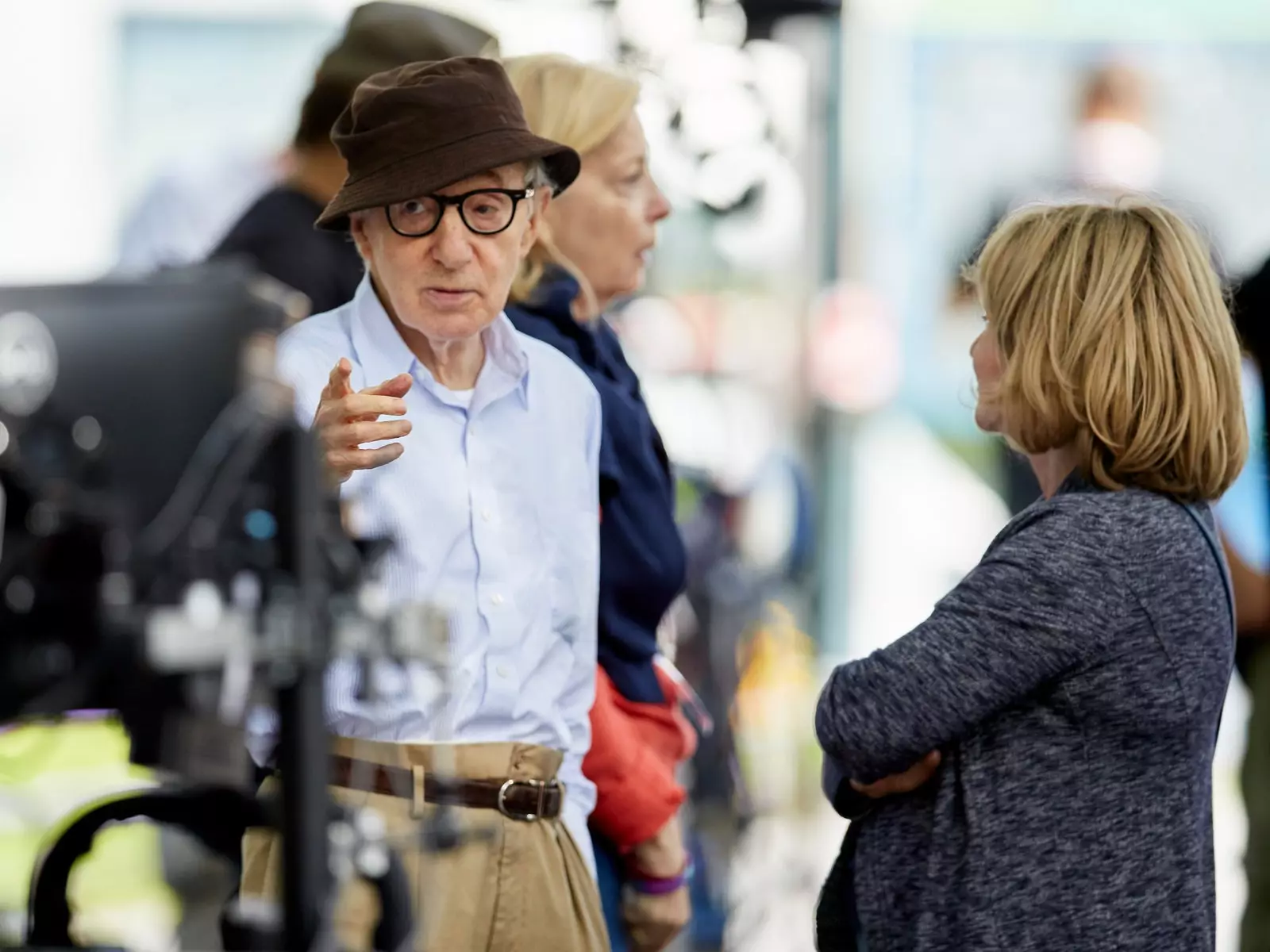 Woody Allen i San Sebastian i juli 2019.