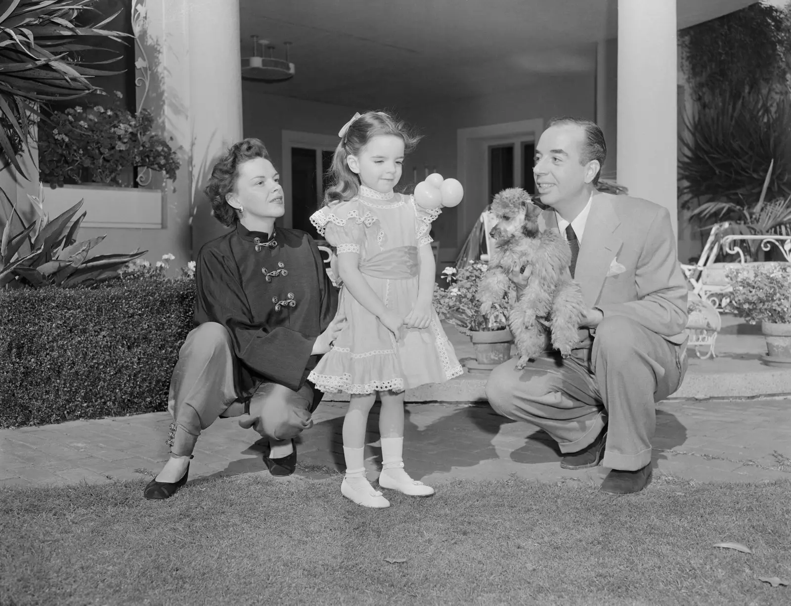 Judy Garland ve Vicente Minnelli, kızları Liza'dan önce.