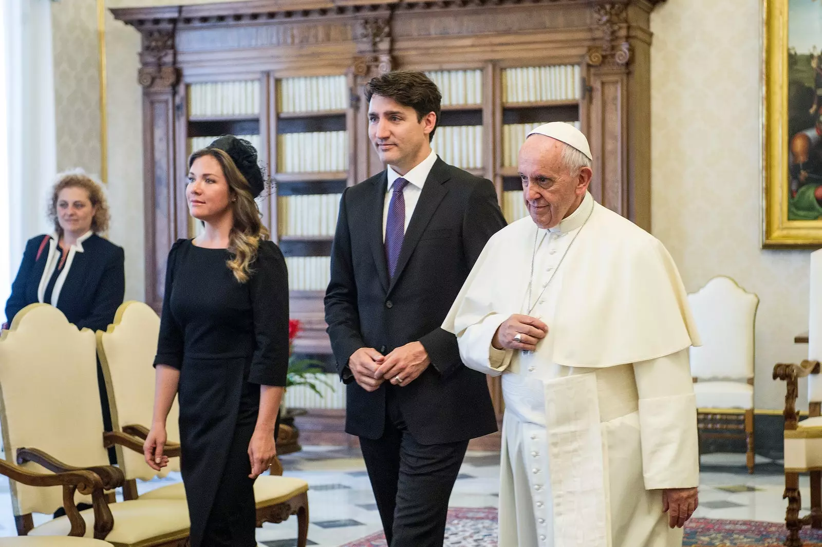 Inama hagati ya Papa Fransisko na Justin Trudeau