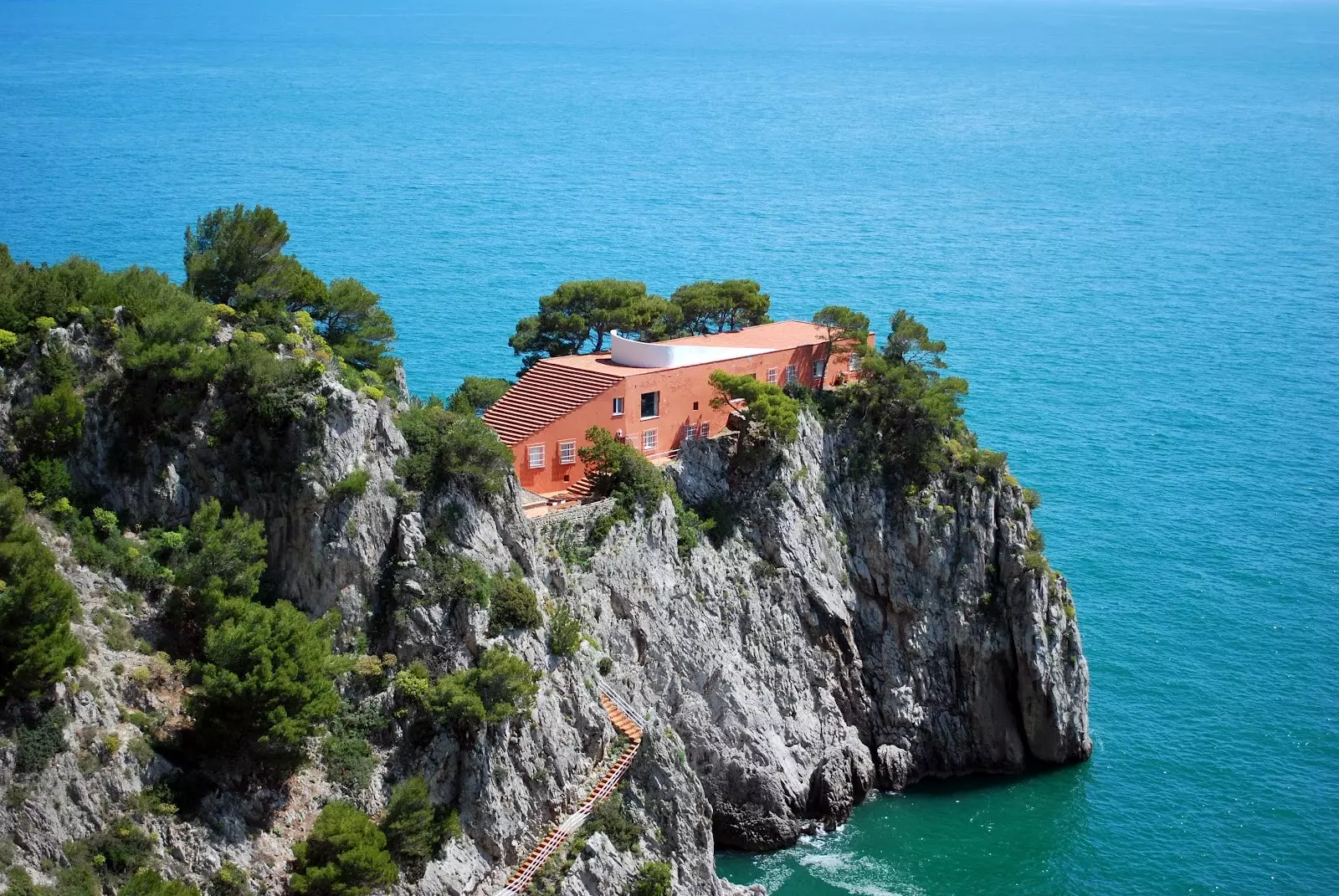 Malaparte Evi bugün.