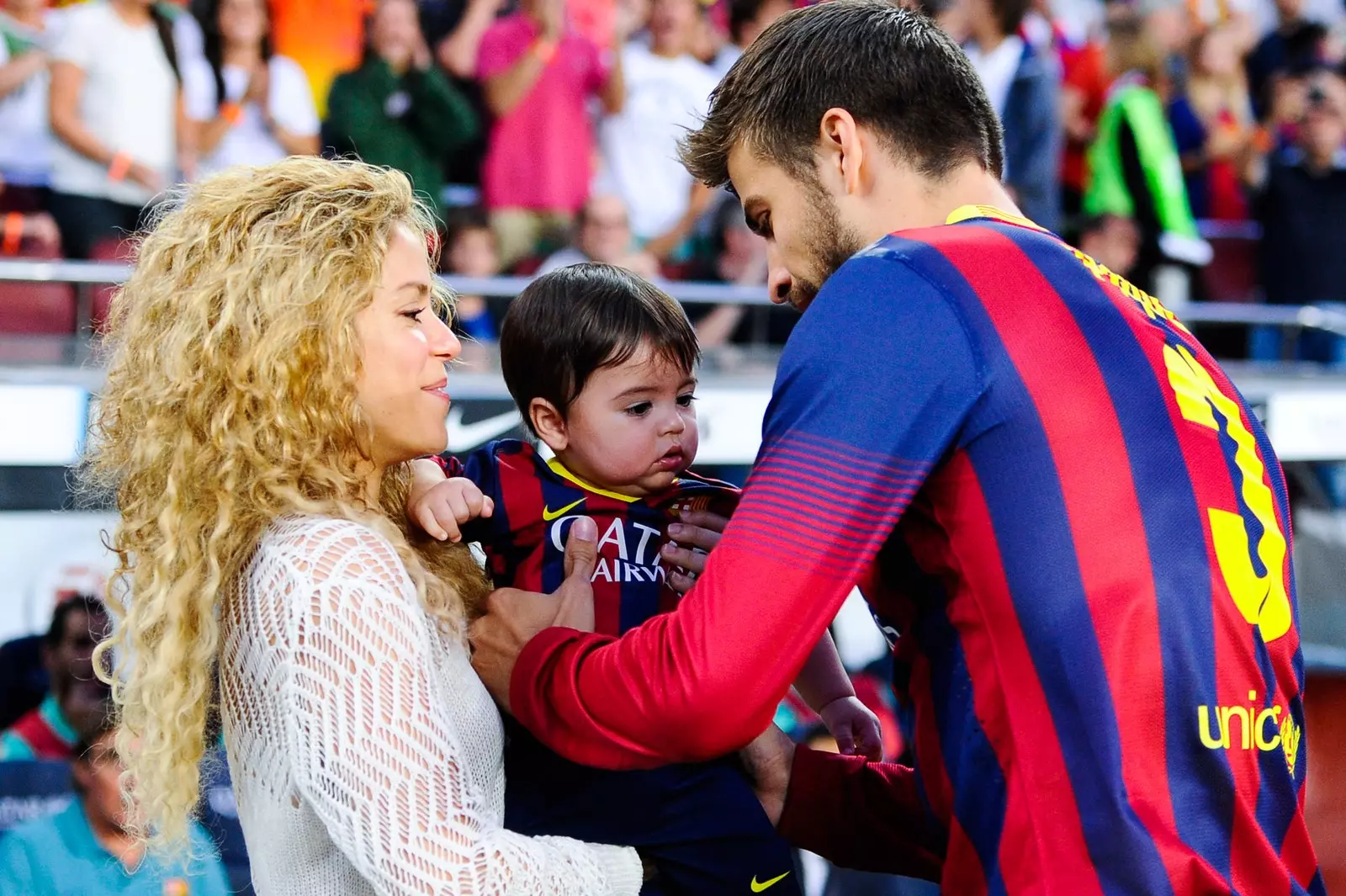 So synom Milanom 14. septembra 2013 v ligovom zápase medzi FC Barcelona a Sevillou na Camp Nou.