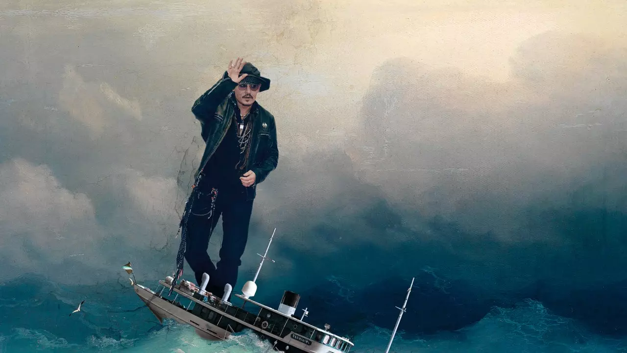 Джони Депп, корабль һәлакәте турында хикәя