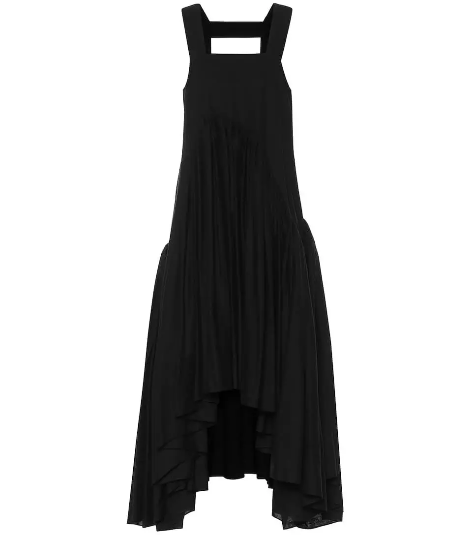 Black dress from the Paula's Ibiza collection by Loewe