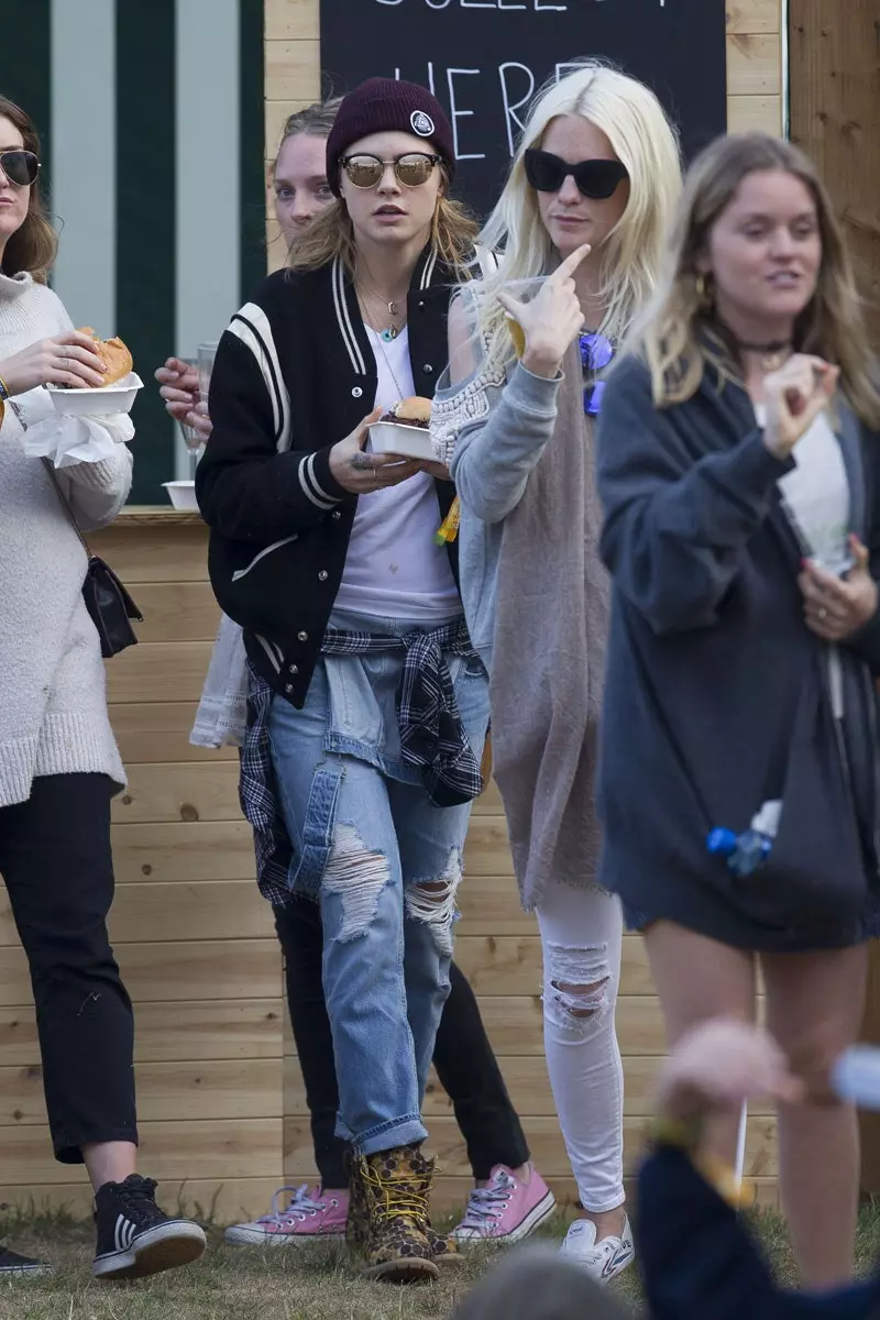 Vodnik za uživanje v festivalu, kot je Cara Delevingne