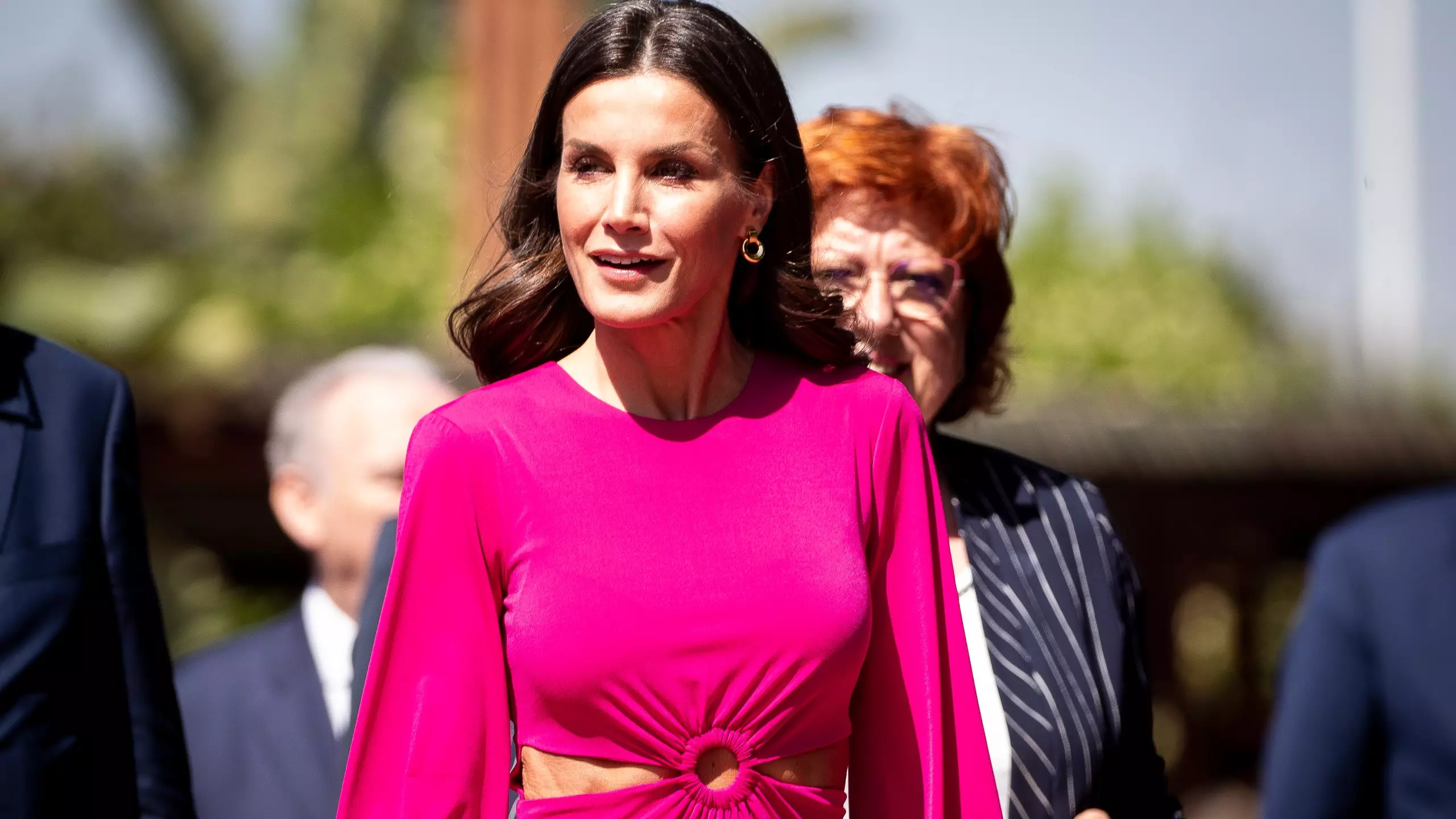 Queen Letizia ma lona abs