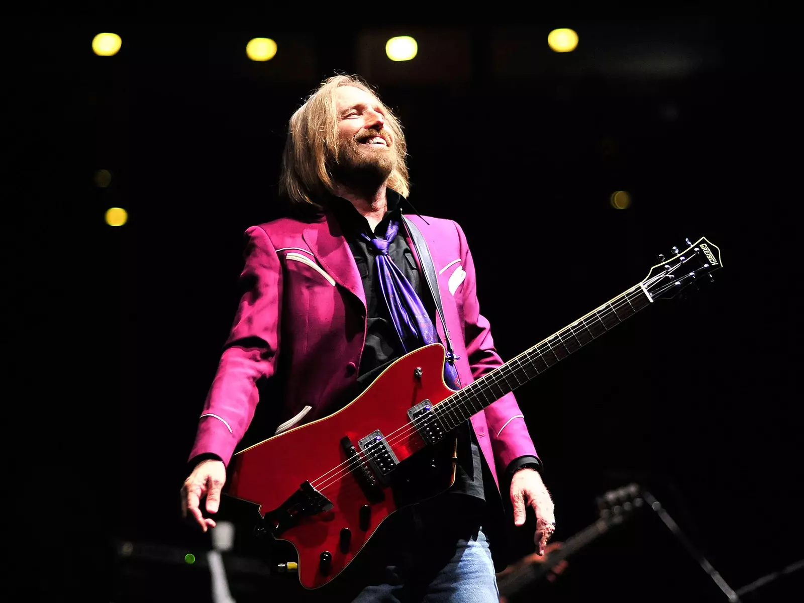 Tom Petty tijekom koncerta njegove turneje 2014. u San Diegu.