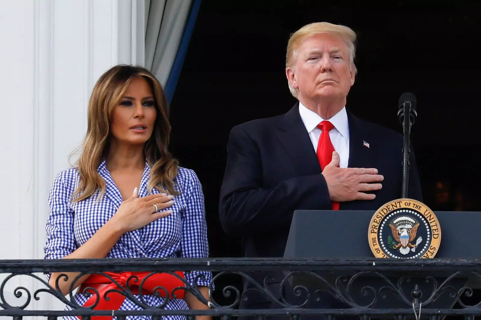 melania 4 july ralph lauren