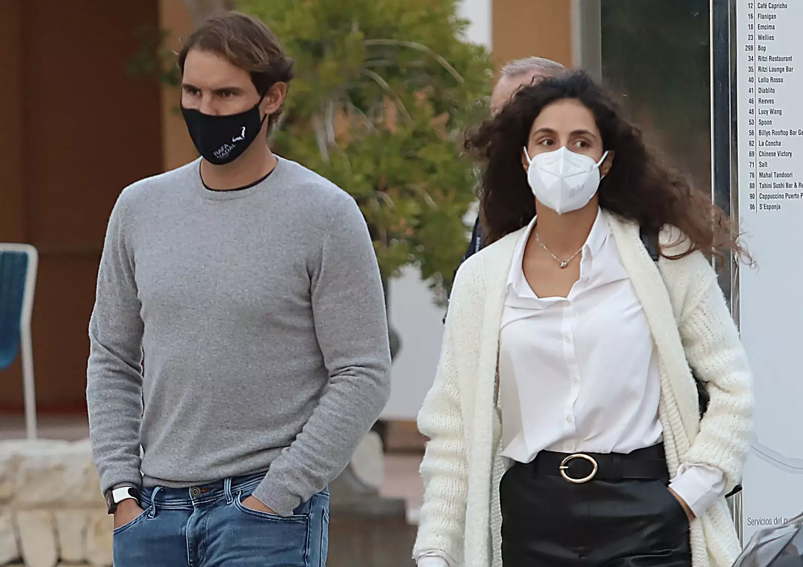 Rafa Nadal og Mery Perelló í vikunni á Mallorca.