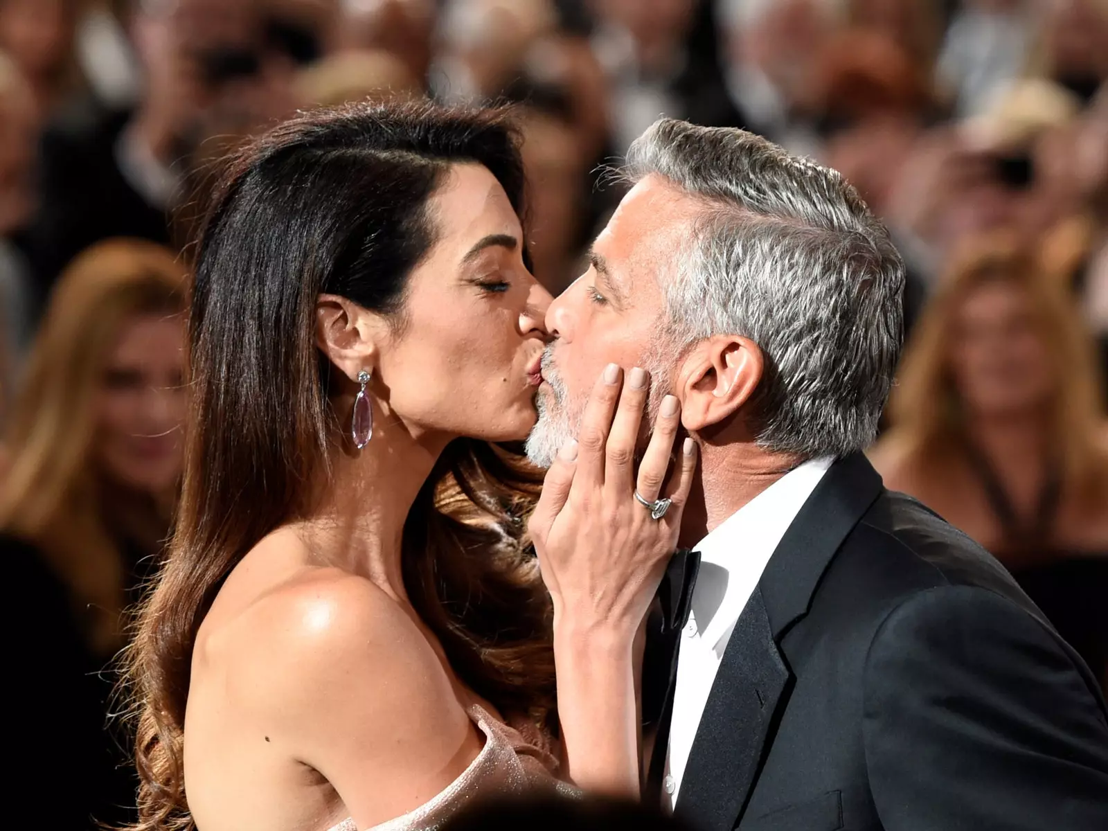 Amal and George Clooney.