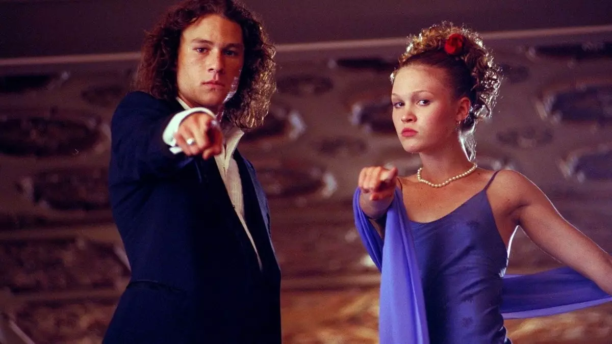 Heath Ledger trong '10 điều anh ghét về em '.