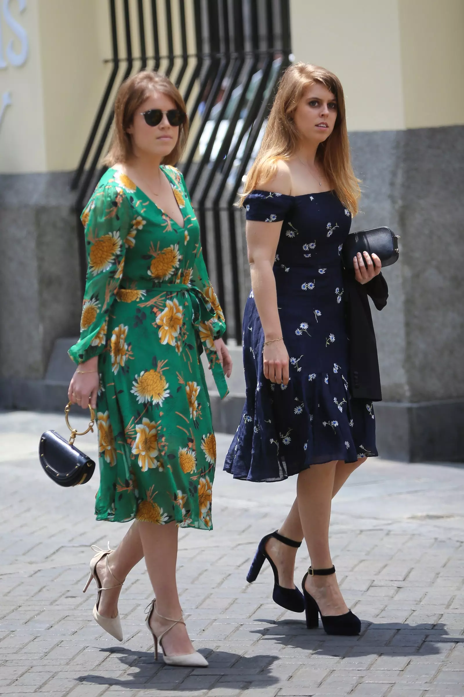 Beatriz a Eugenia de York na svatbě Alessandry de Osma a Christiana de Hannover.