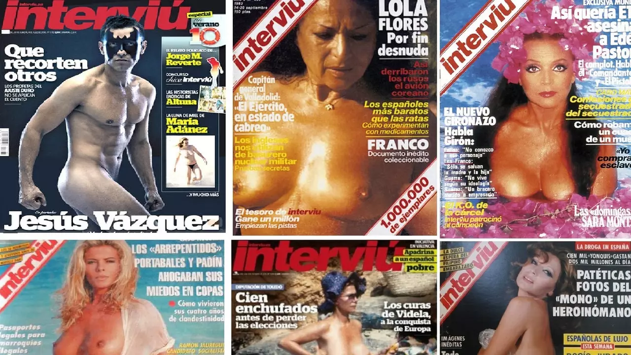 Interviú, everything you didn't know about the magazine that undressed Spain