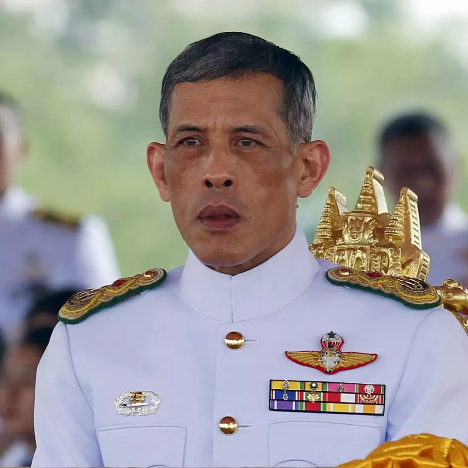 Maha Vajiralongkorn egy nyilvános eseményen 2015 májusában.