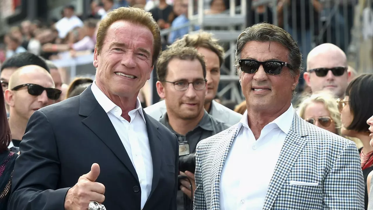 Sylvester Stallone e Arnold Schwarzenegger passaram o Natal juntos