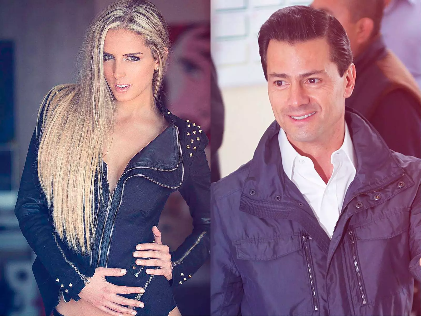 Enrique Peña Nieto i Tania Ruiz Eichelmann.