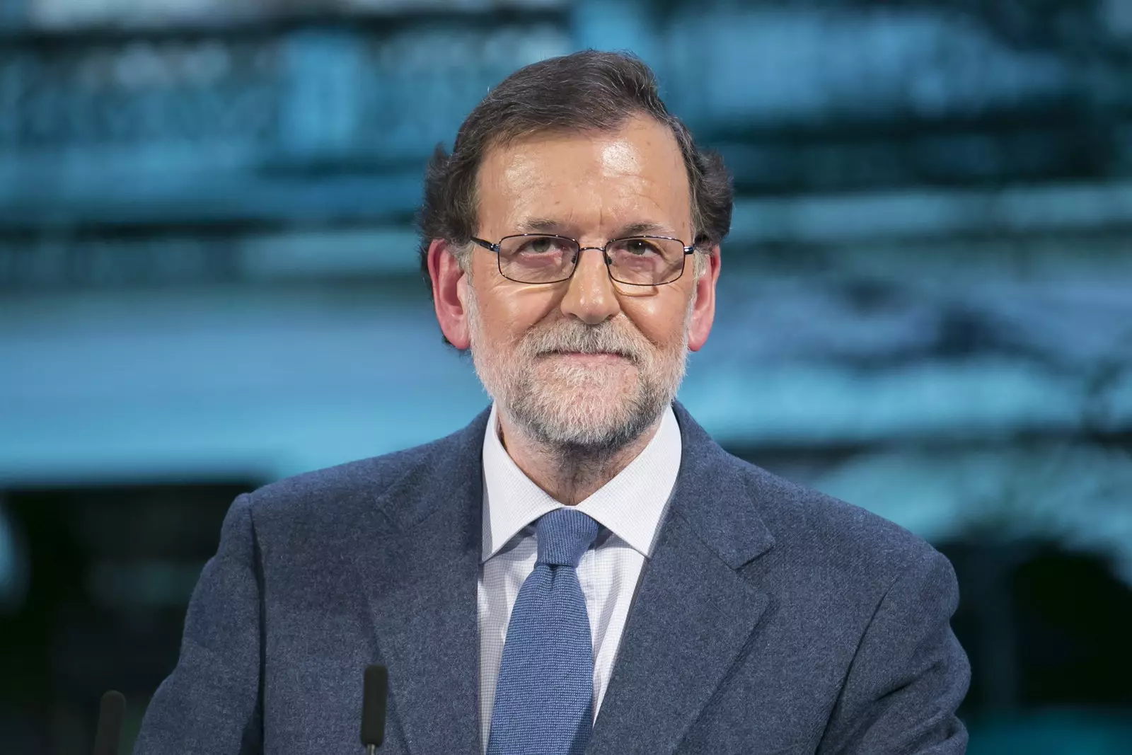 Mariano Rajoy vê Îniyê di çalakiyek Partiya Popular de.