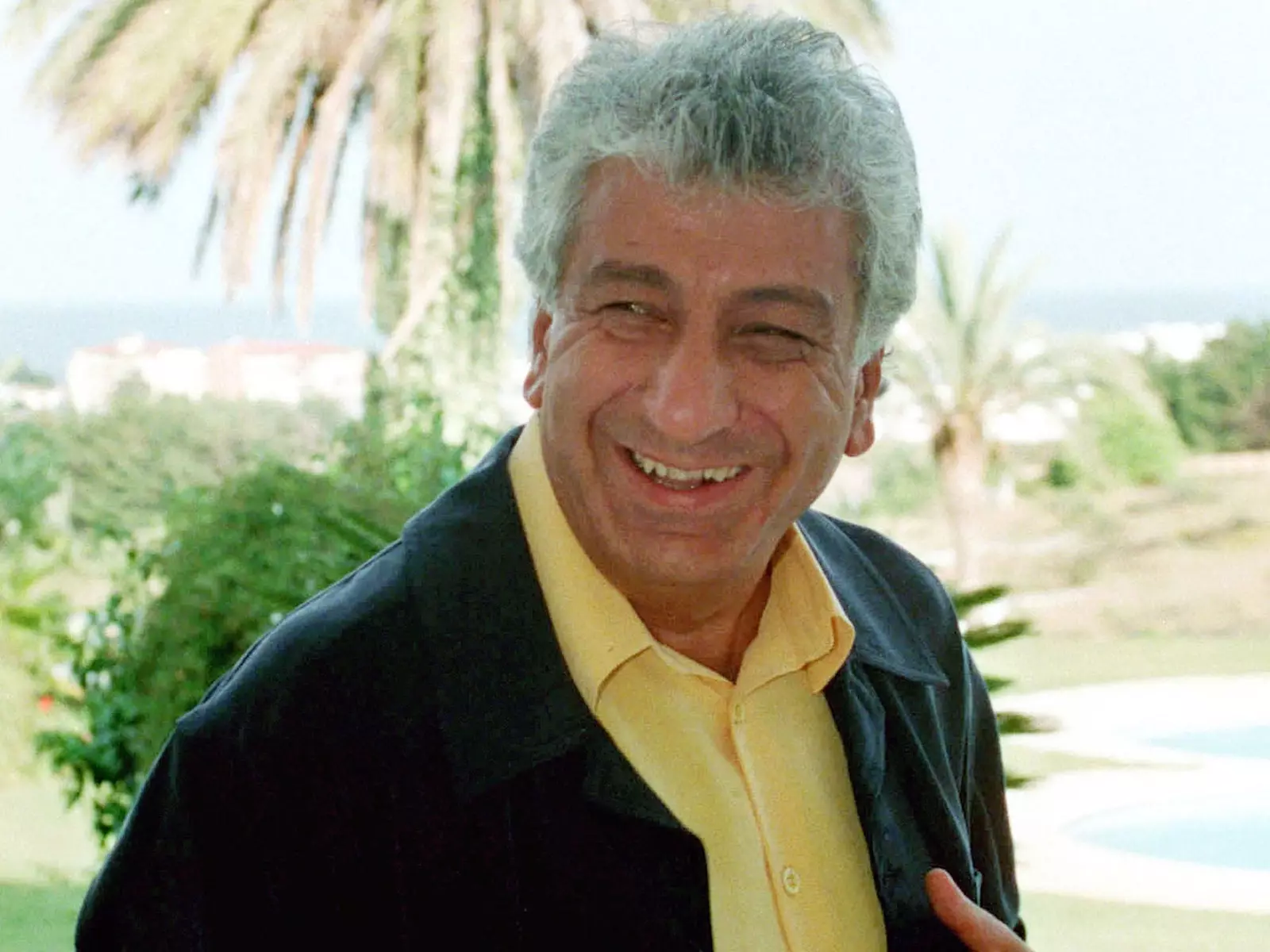 Monzer Al Kassar di Marbella pada tahun 1998.