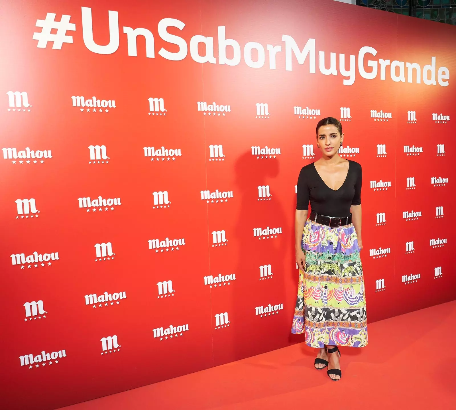 Inma Cuesta podczas prezentacji kampanii Mahou Cinco Estrellas w Madrycie.
