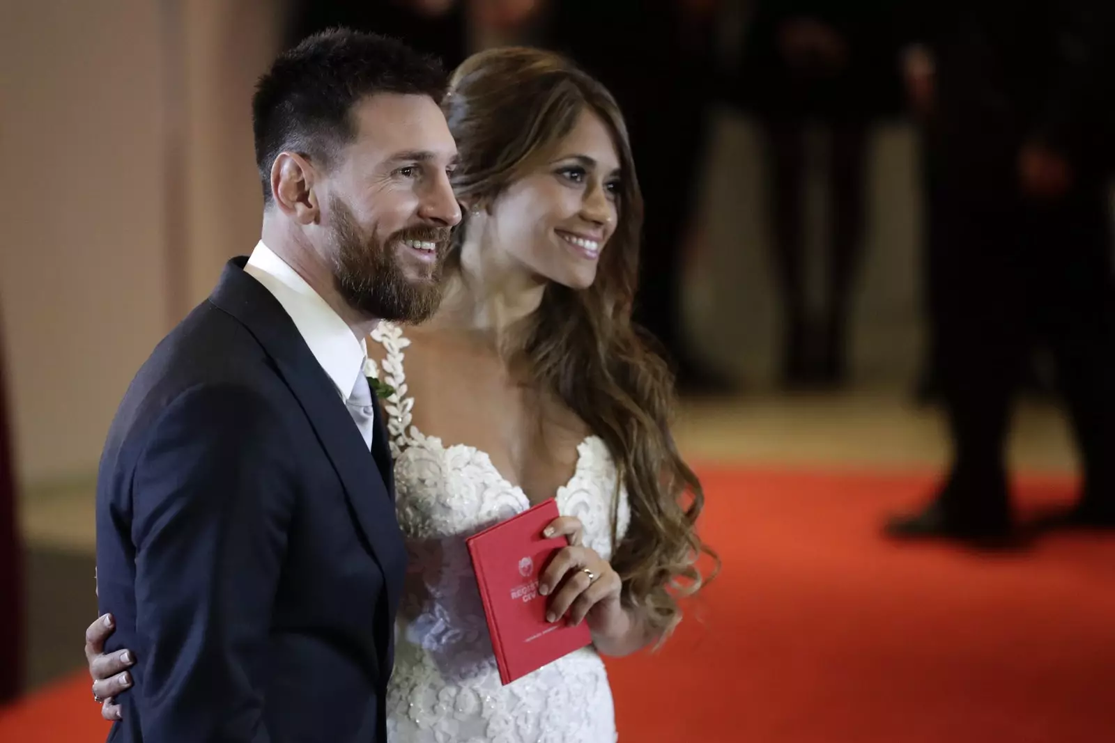 Lionel Messi en Antonella Roccuzzo