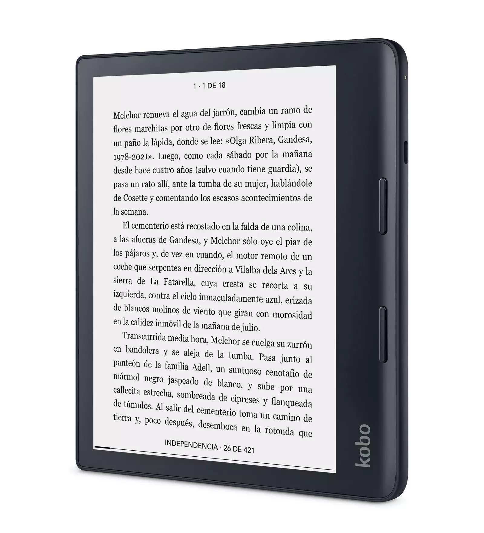 eReader dibawa ke mewah Kobo Sage oleh Kobo oleh Fnac.