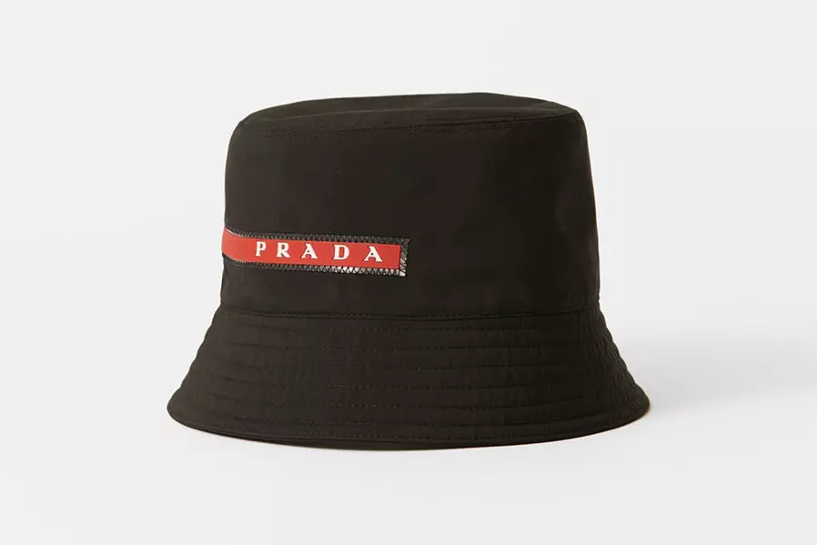 כובע דלי של פראדה