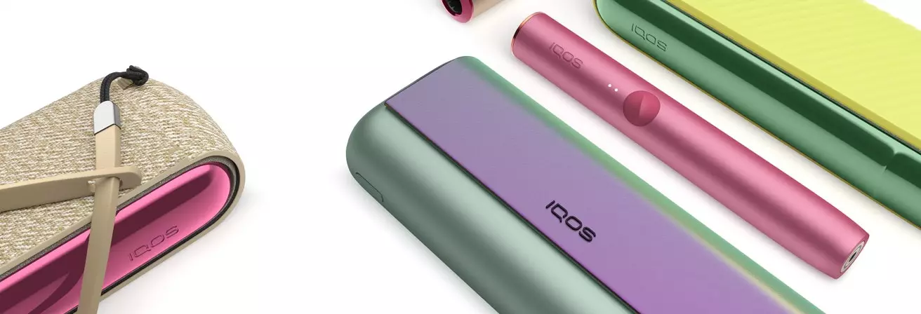 Posiblite yo personnalisation koulè nan IQOS ILUMA yo prèske kontinuèl.