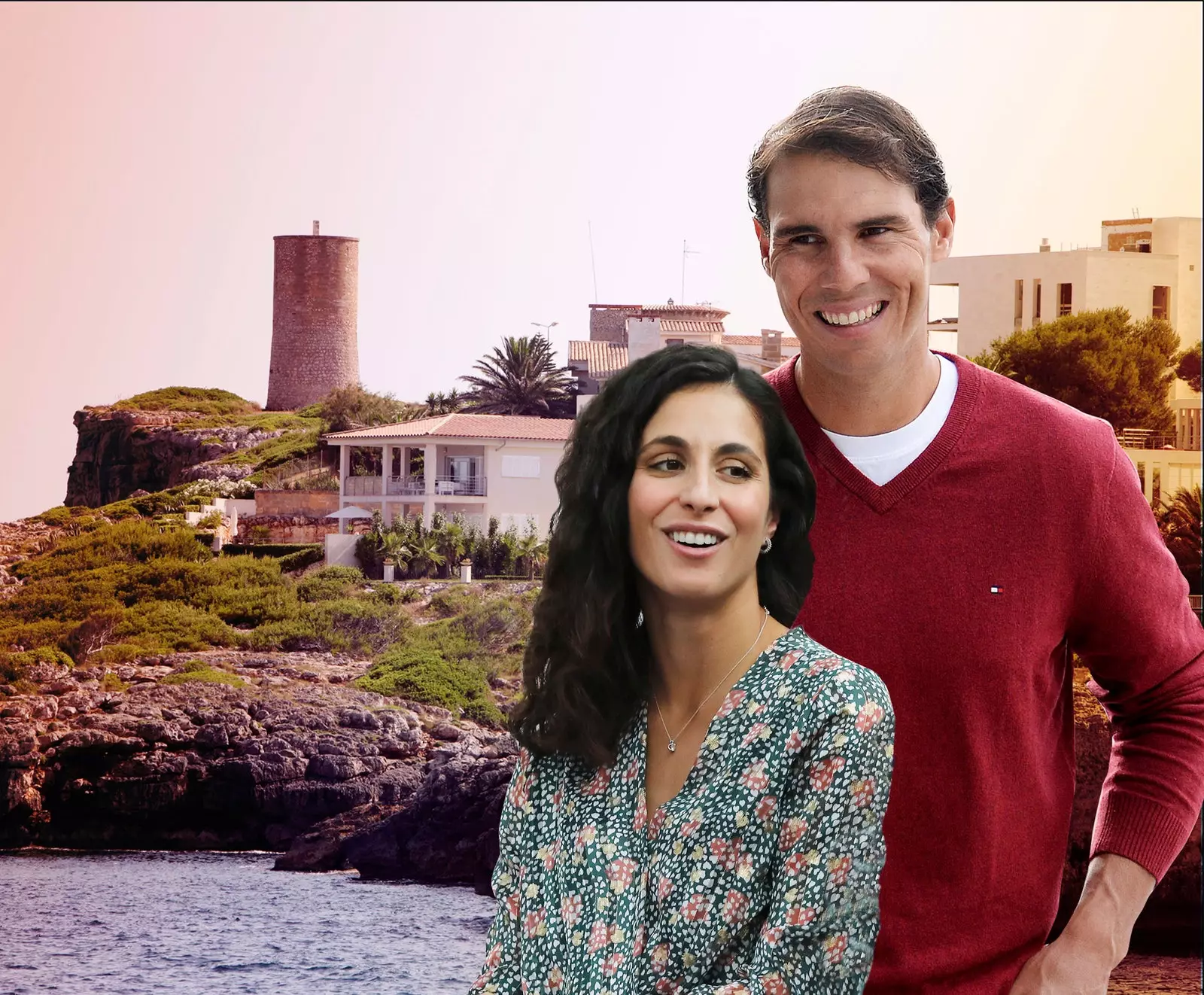 Rafael Nadal og Maria Francisca Perello.