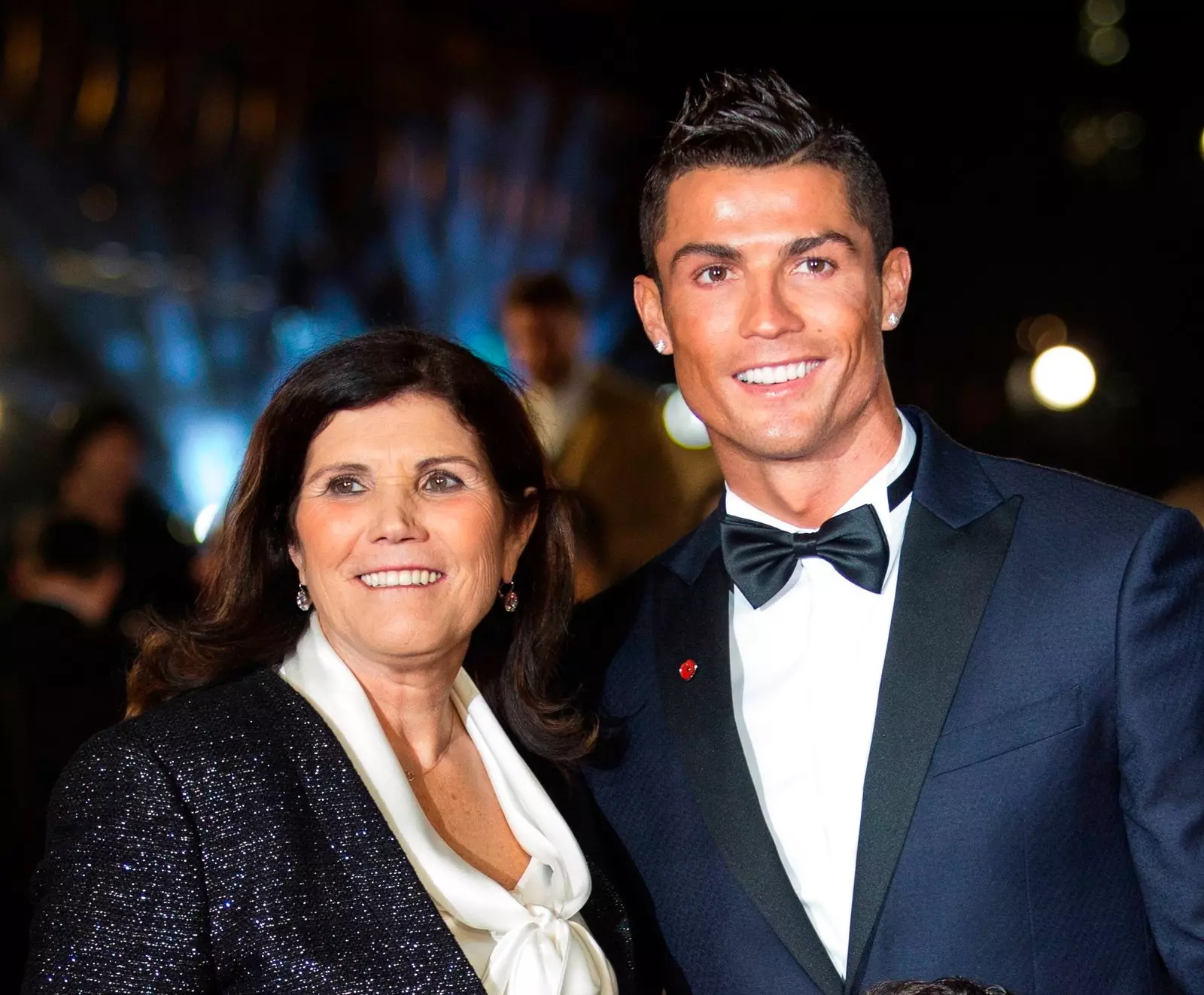 Cristiano Ronaldo s majkom Dolores Aveiro i sinom.