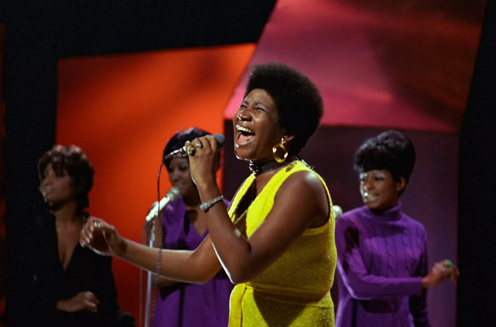 Aretha Franklin v nastopu v živo na Top of the Pops