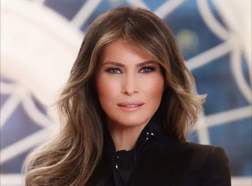 Melania Trump portrait