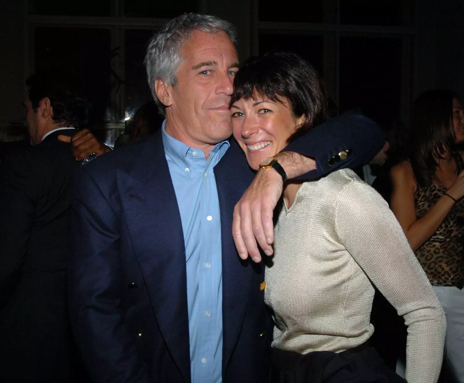 Jeffrey Epstein និង Ghislaine Maxwell ក្នុងឆ្នាំ 2015 ។