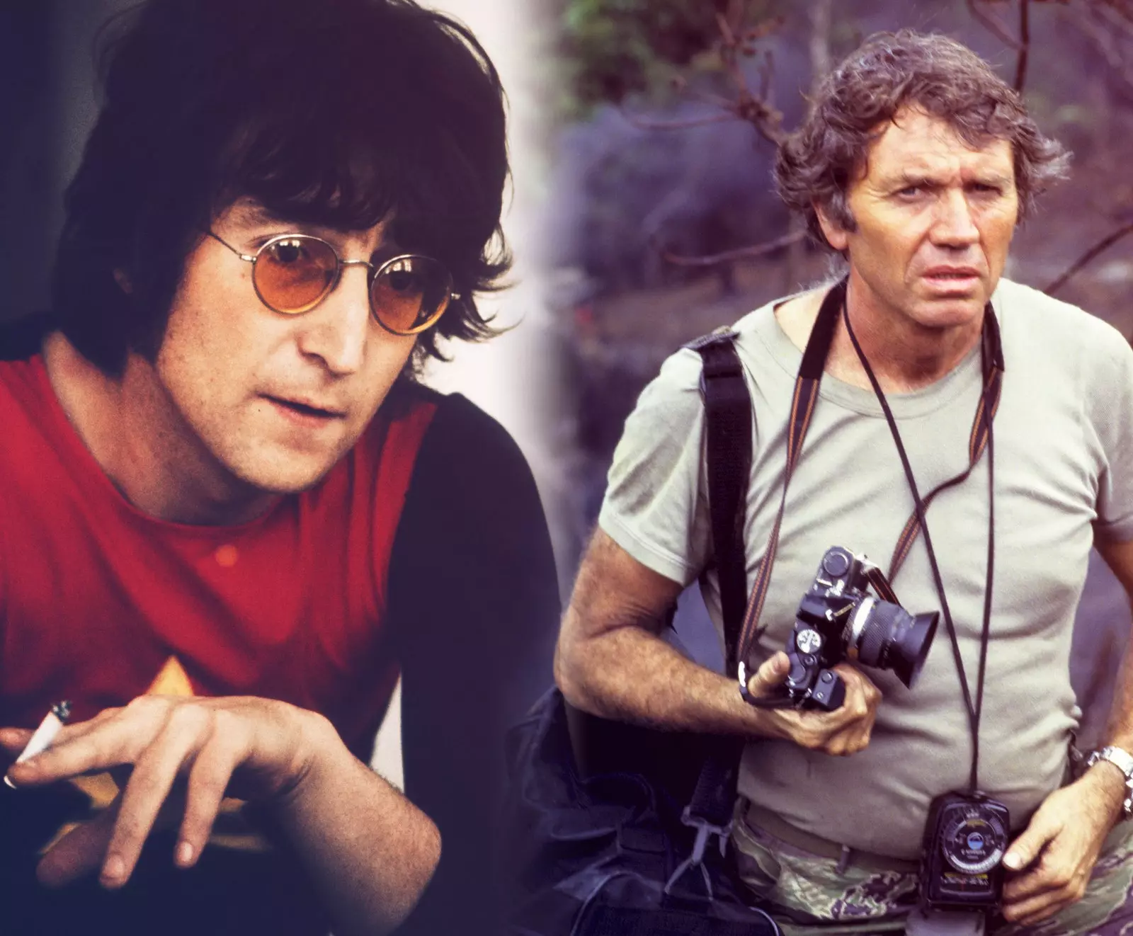 John Lennon e Don McCullin